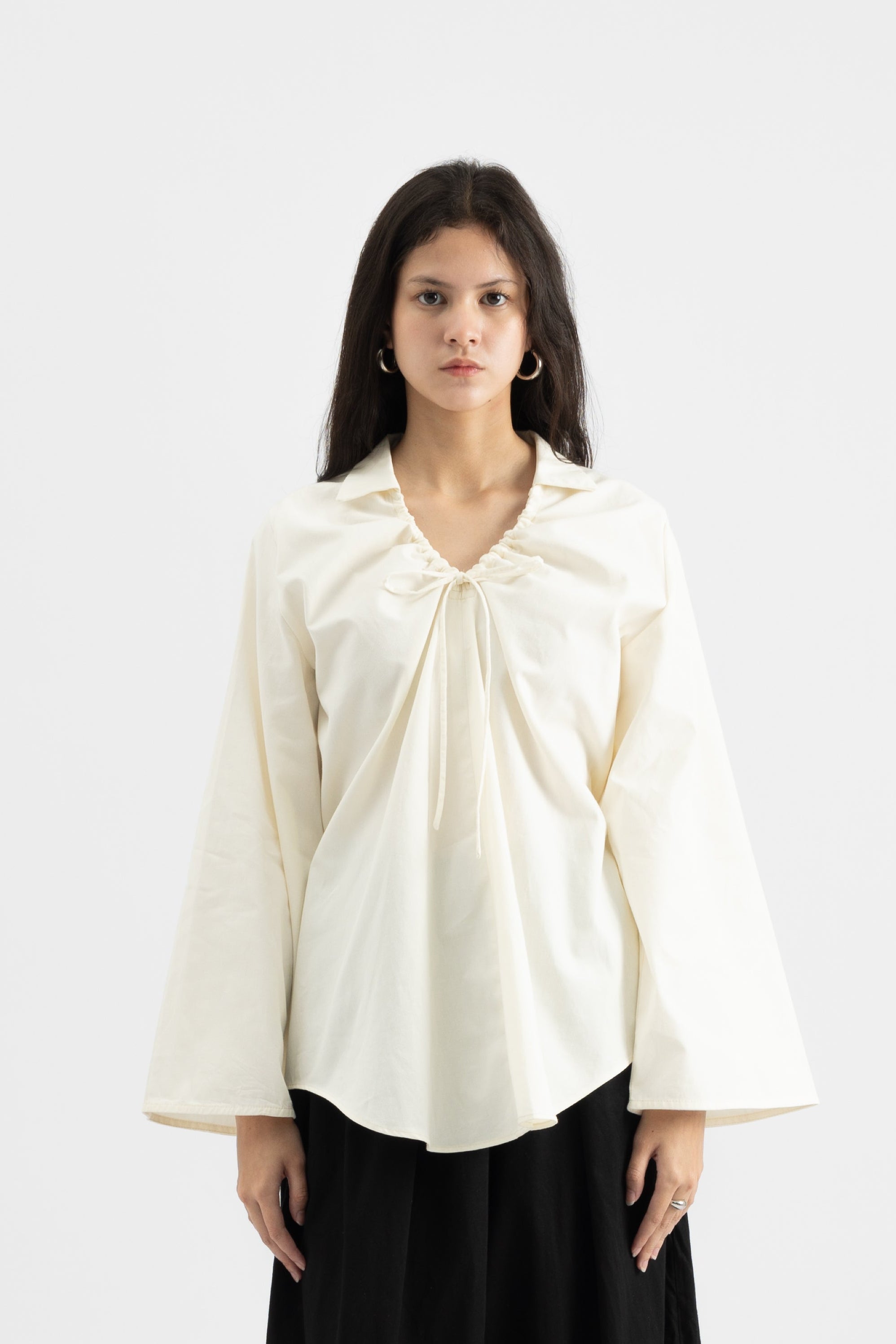 Eliot Top In Off White – Rére